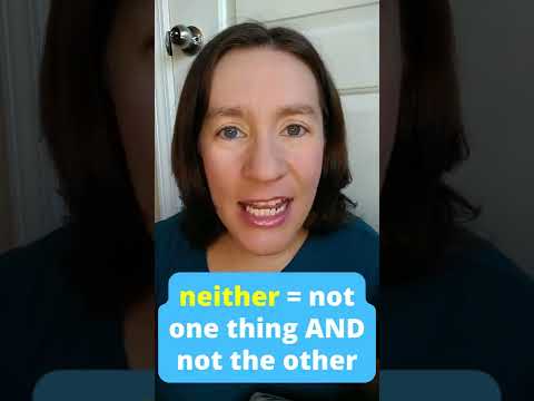 Either & Neither