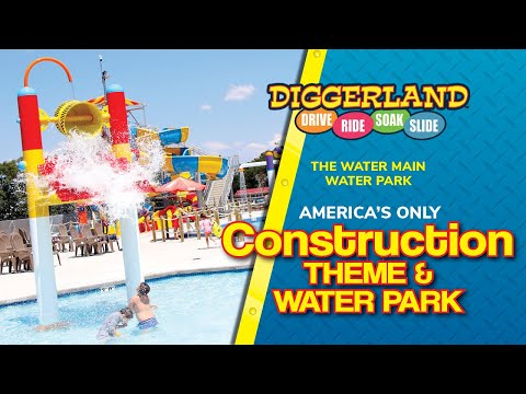 The all-new water park at Diggerland USA, The Water Main