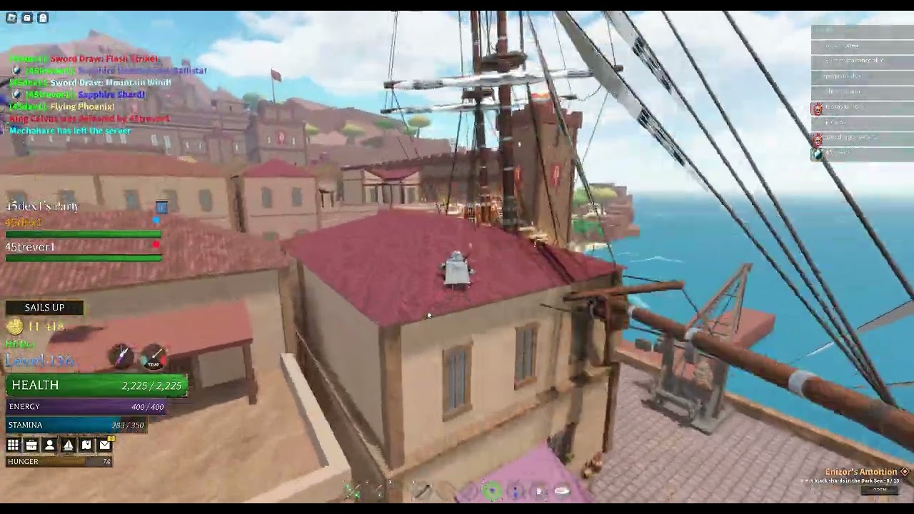 Boats sometimes randomly fling really far and/or delete your character ...