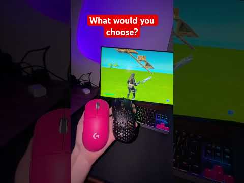 So which is best for fortnite? Logitech or Finalmouse? #fortnite #mouse #finalmouse #logitech
