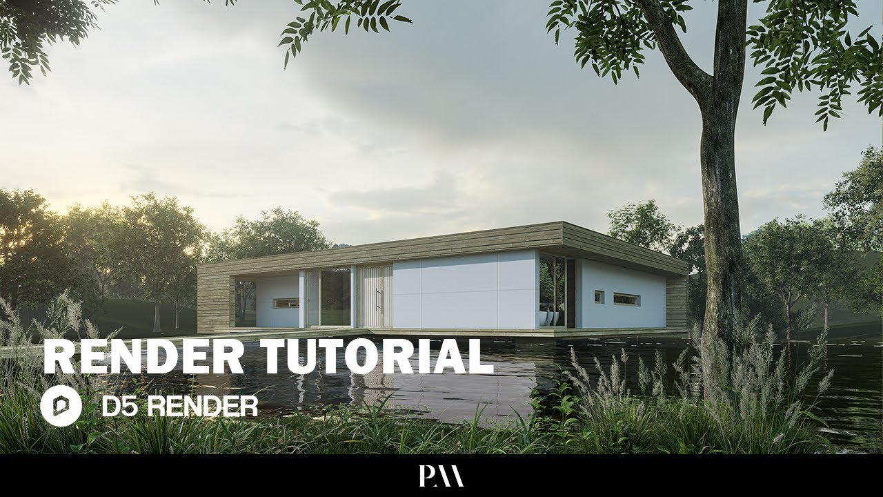 LEARN WITH ME: D5 RENDER TUTORIAL - Exterior scene 04