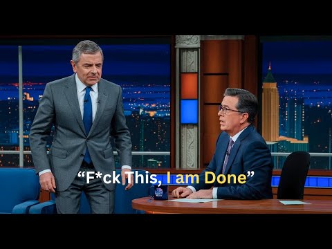 Rowan Atkinson Walks Out on Stephen Colbert After Heated Exchange