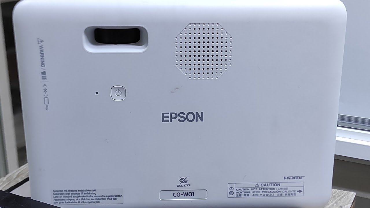 Quick Overview of the Epson CO-W01 Projector