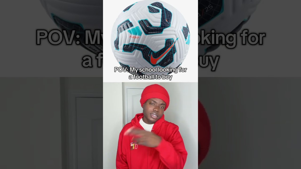 My school looking for a football 😂