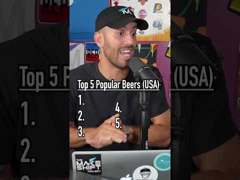 Guessing the top 5 beers in the USA in 2023 #shorts #budlight #budwiser #beer #guessinggame
