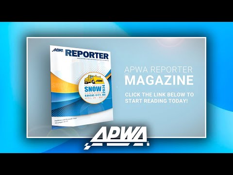 APWA Reporter– Facilities and Grounds Issue