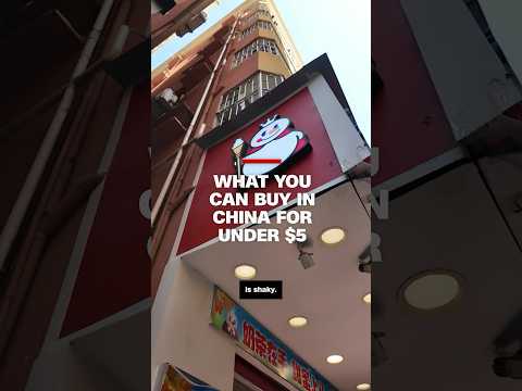 What you can buy in China for less than $5