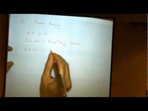 Astronomy 101: Measuring the Astronomical Unit