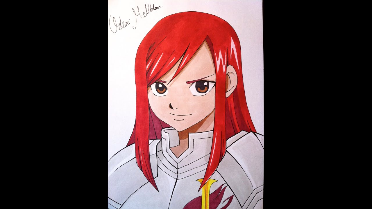 Drawing 55: Erza Scarlet Tutorial
