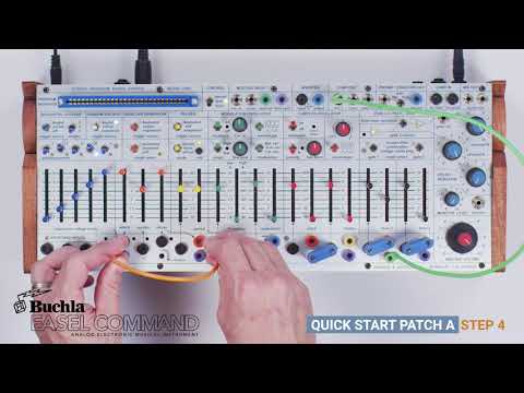 Buchla Easel Command 208c with Toolbox & Bob Cards | Reverb