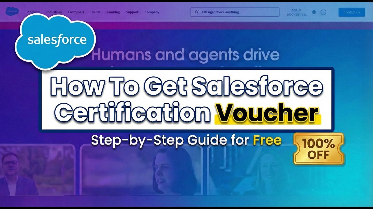 How To Get Salesforce Certification Voucher For Free (2026) - Full Steps