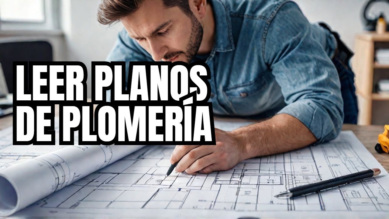 Curso de plomeria clase 2 Cómo leer planos de plomería (sistemas de tuberías) 🔥🗃️🗞️