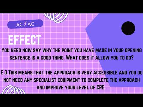 AC/AC - Explain an Approach