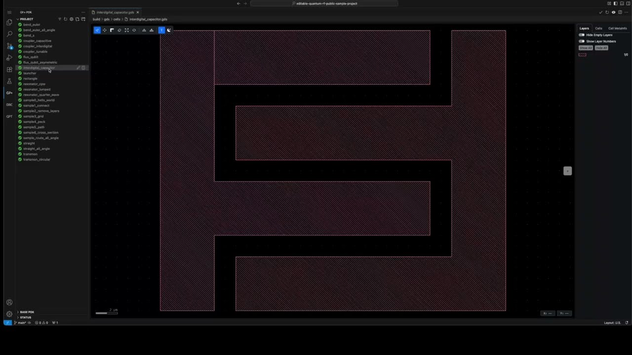 📝 Customize and edit PDKs in GDSFactory+ workspaces
