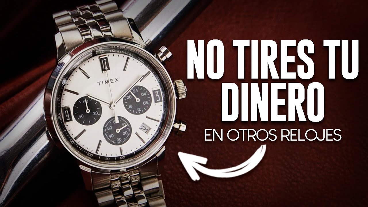No hace falta gastar una fortuna... Timex Marlin