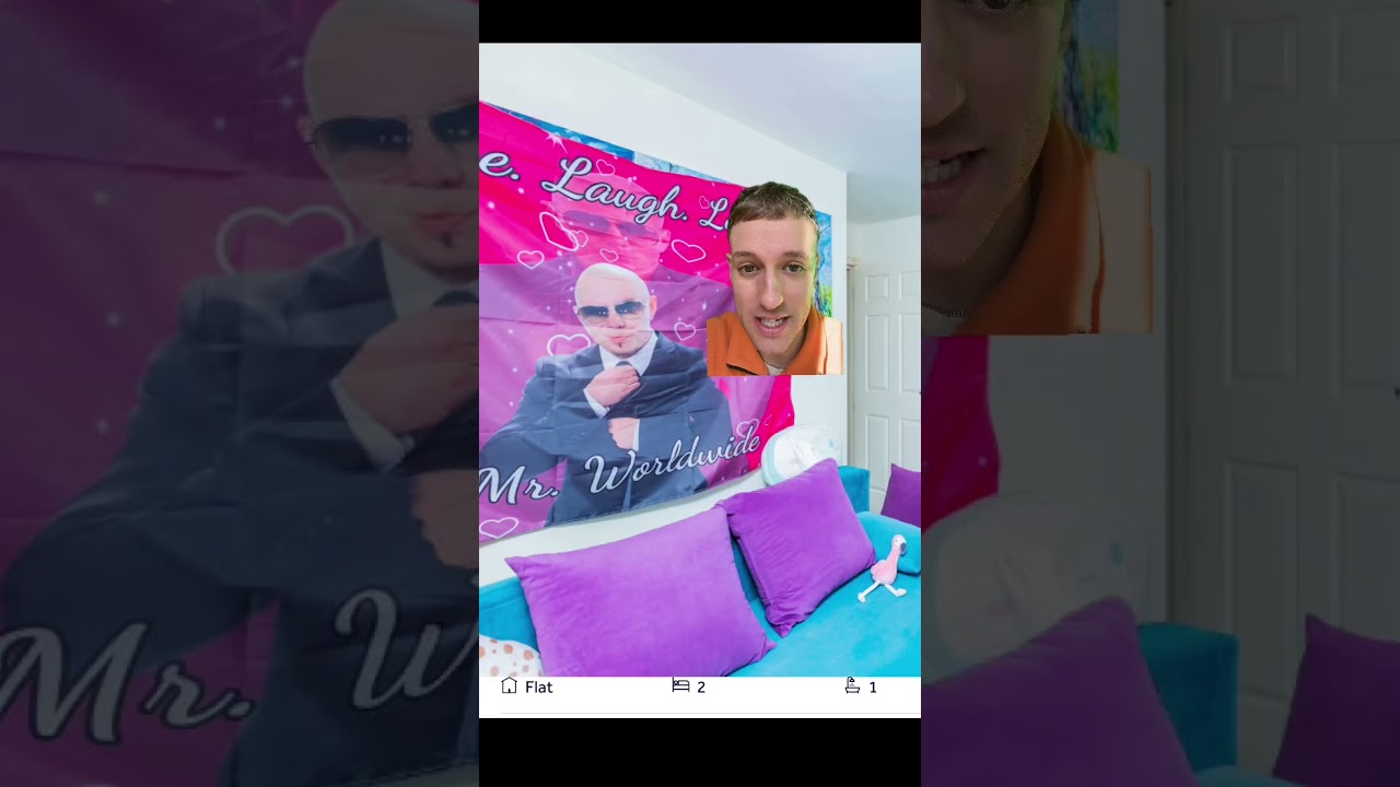 The Bristol House With A Very Strange Flag Above The Bed