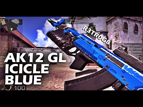 Steam Community :: Video :: Check Out This Gun | AK12 GL ICICLE BLUE ...