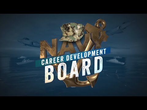 Navy Career Development Board - Training Video 2024