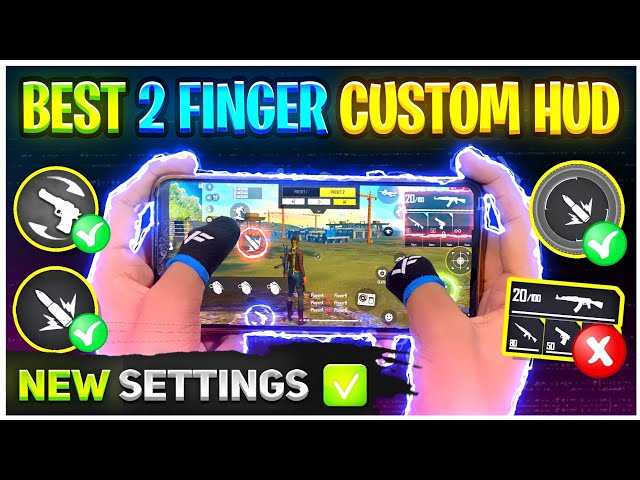 Best Free Fire MAX control settings for rush gameplay and 1v4 fights in ...