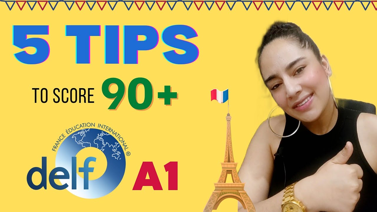 French DELF A1 | Exam preparation tips | Last minute preparation | Score 90+ on your French exam 🇫🇷
