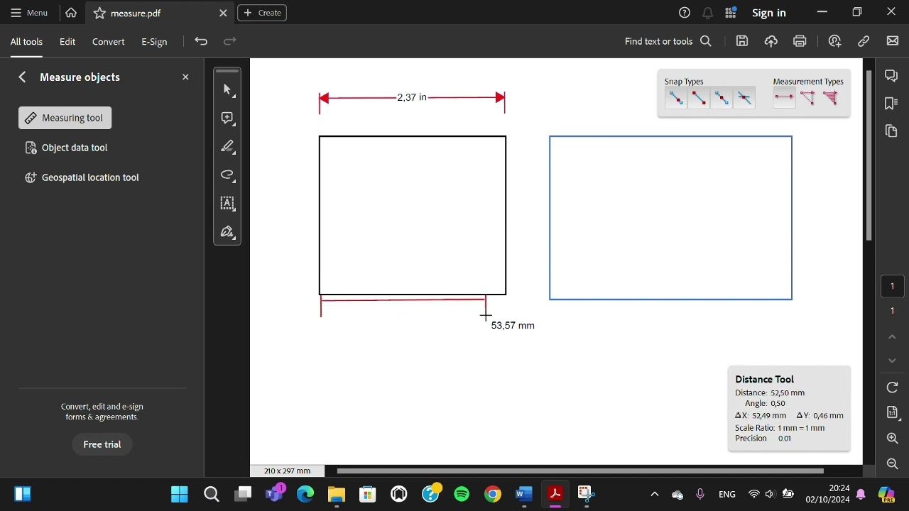 ⭐ GUIDE: How to Measure Lines and Areas in a PDF File | Tutorial