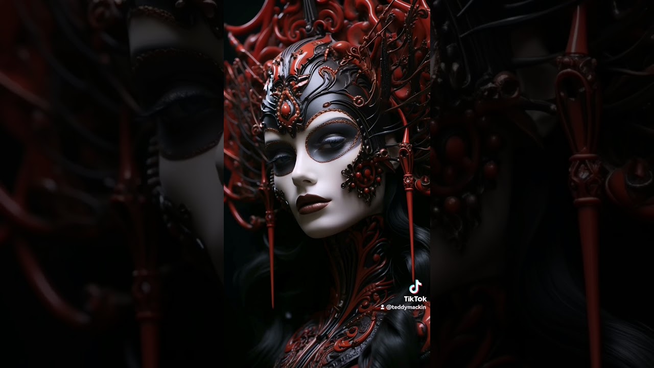 #gothic Demon #Queen #DavidLaChapelle #midjourney v5.2 #aiart #ashleyserena