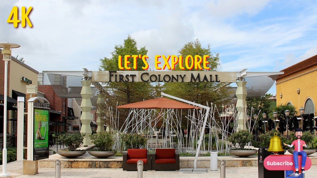 Let's explore First Colony Mall, Sugar Land, TX | 4K walking tour