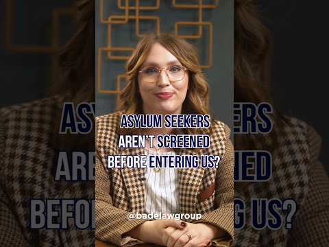 Misconception: Asylum Seekers Are Not Screened Before Entering The U.S.?