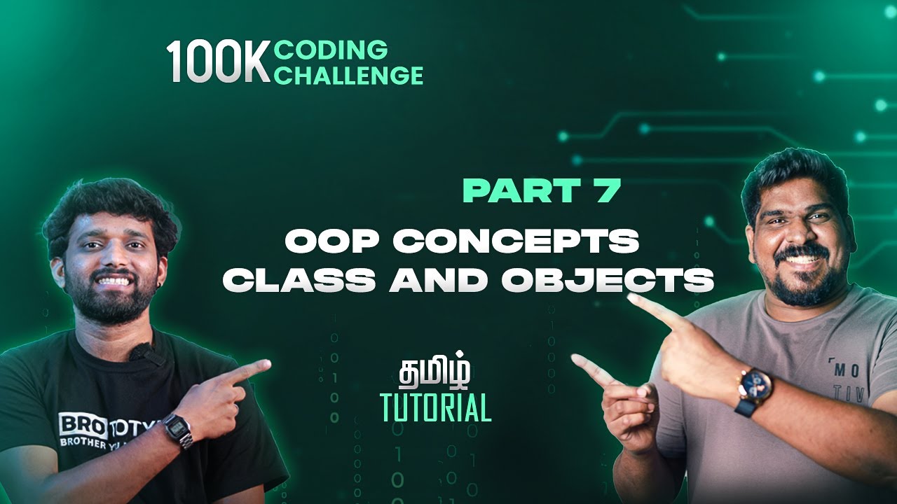 Part 7 | OOP Concepts: Class and Objects | Java Programming Tamil Tutorial