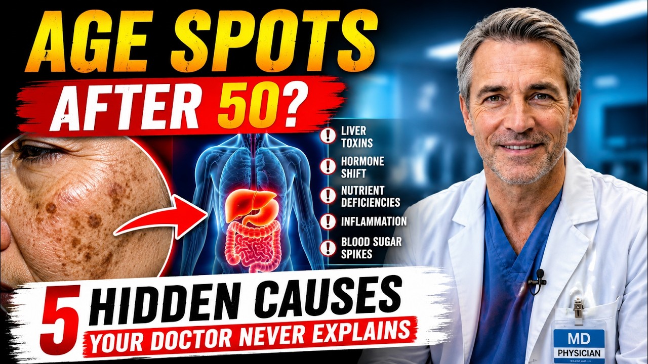 AGE SPOTS AFTER 50: 5 HIDDEN INTERNAL CAUSES YOUR DOCTOR NEVER EXPLAINS