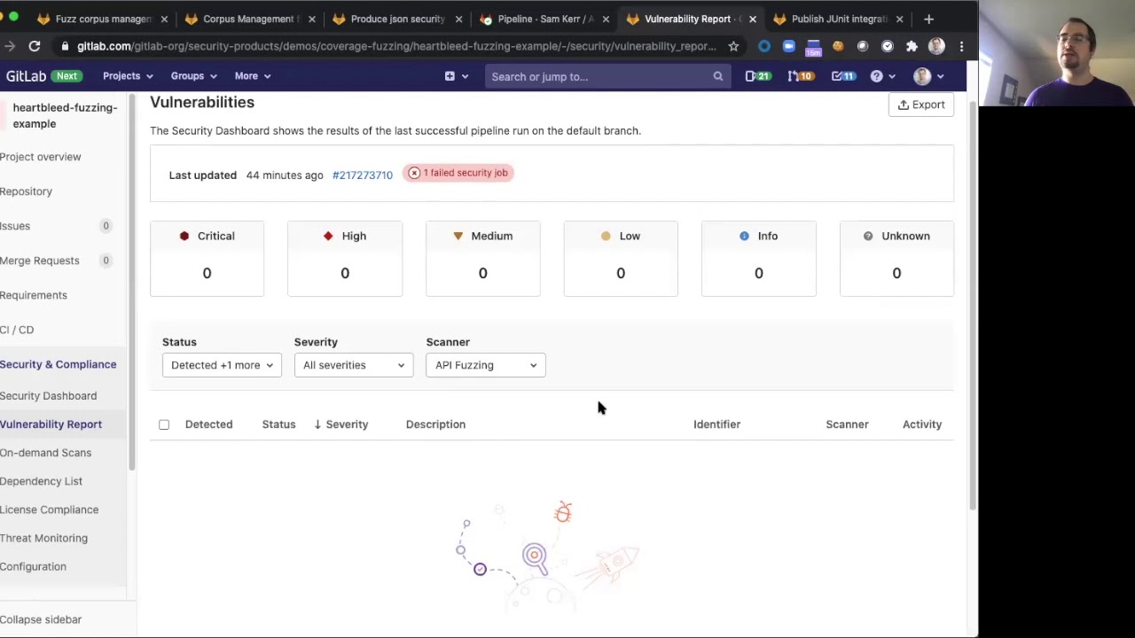 GitLab Fuzz Testing 13.7 Kickoff
