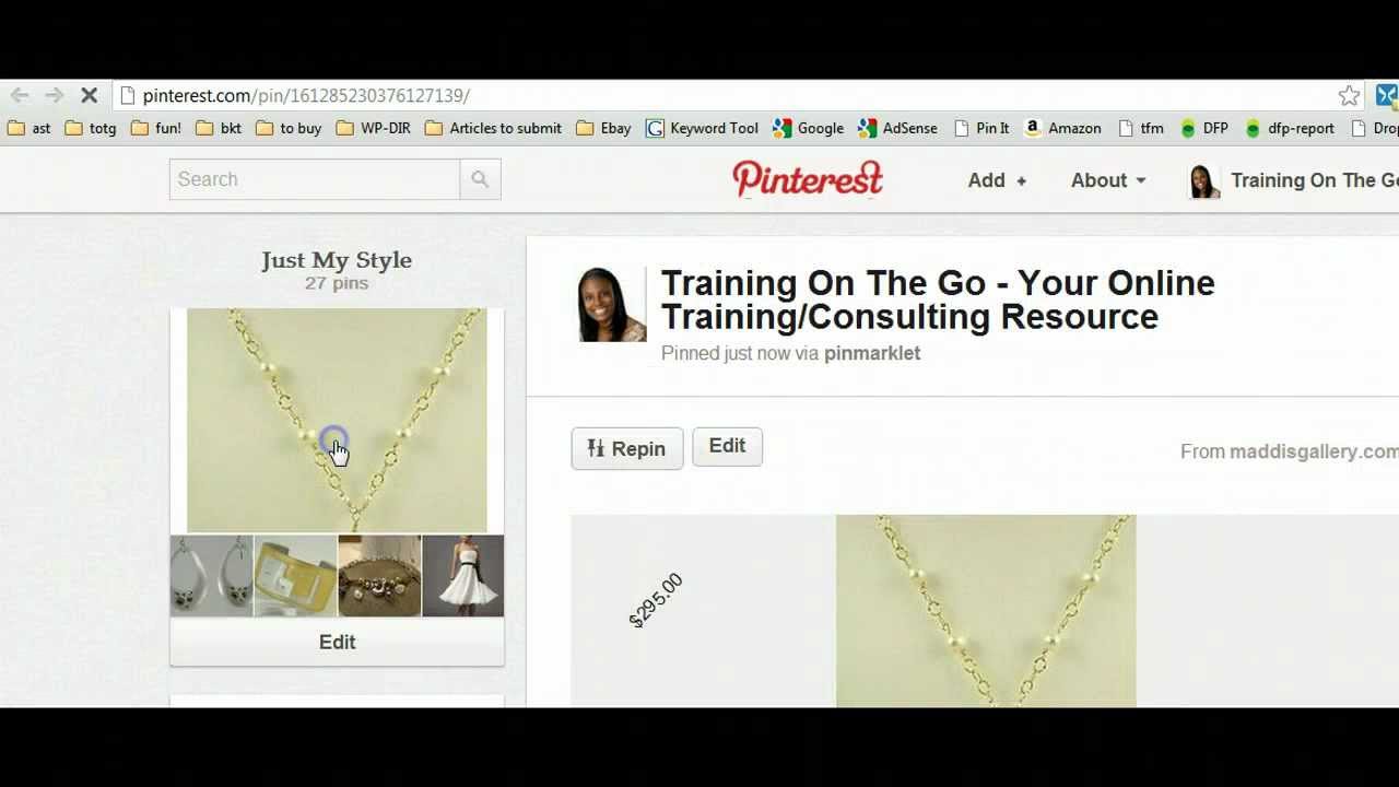 How to Add and Use the Pin It button - Pinterest?