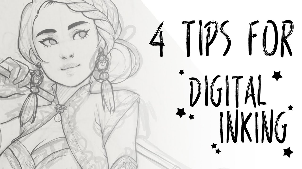 [ 4 tips ] Digital Inking