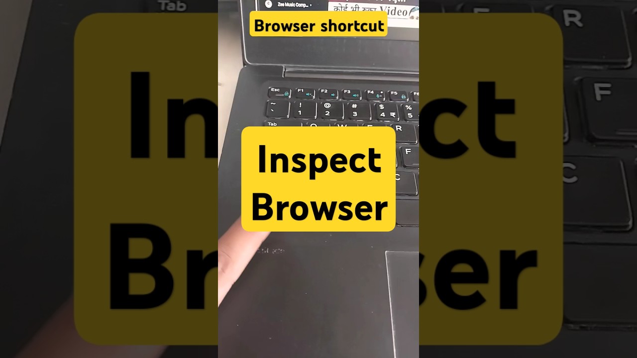 Inspect Any web page like a Pro Developer #shortcutkeys #windows #productivityhacks #tipsandtricks
