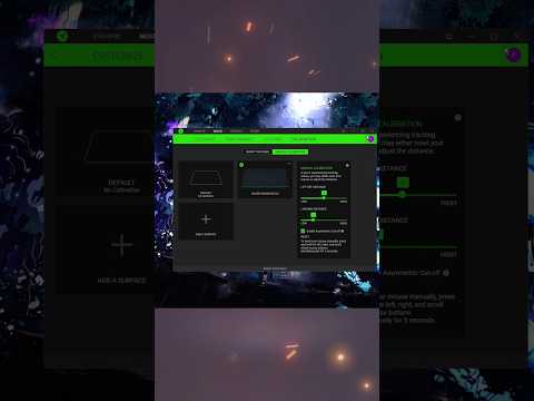 synapse optimization // #Razer viper 8khz mouse calibration for valorant #valorant