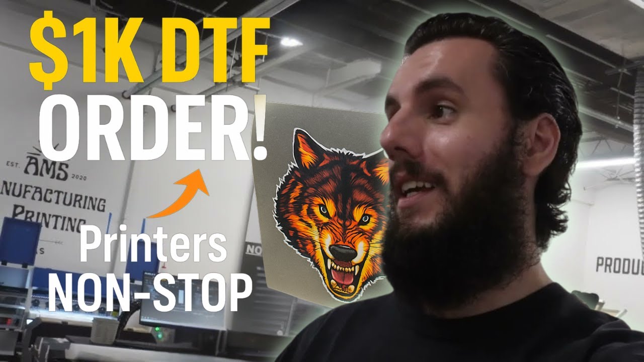4 DTF Printers, $1K Order & New Landing Page!