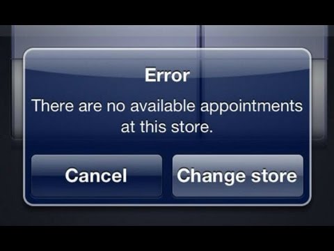 Chinese Scalpers Selling Apple's Genius Bar Appointments