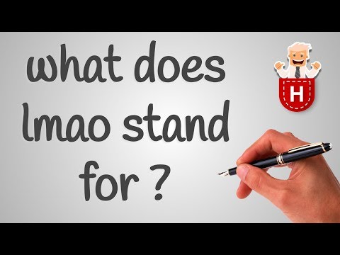 what does lmao stand for