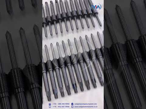 Valve Spindle | Components | Stainless Steel | Vadgama Metal Works | VMW | #metalworks #cnc