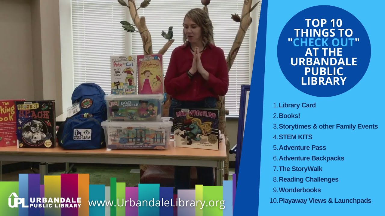 Top 10 Things to Check Out at the Urbandale Public Library