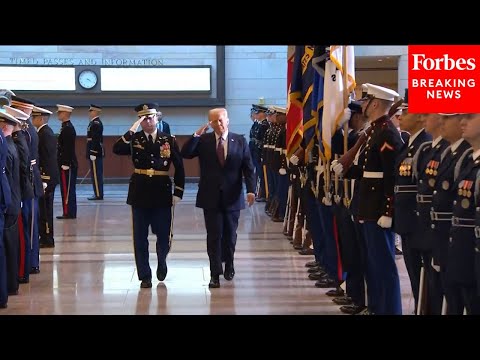 Video | BREAKING NEWS: Donald Trump Participates In First Honors ...