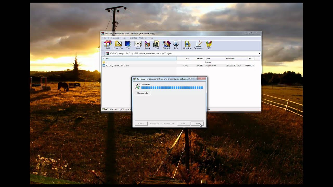 BDS Log Installation Process