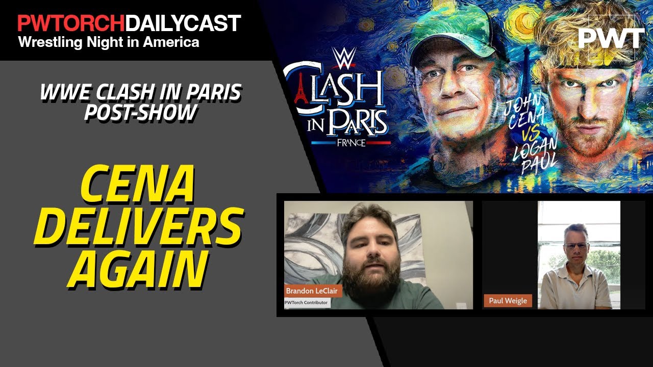 LECLAIR’S WWE CLASH IN PARIS REPORT: Alt perspective, detailed coverage ...