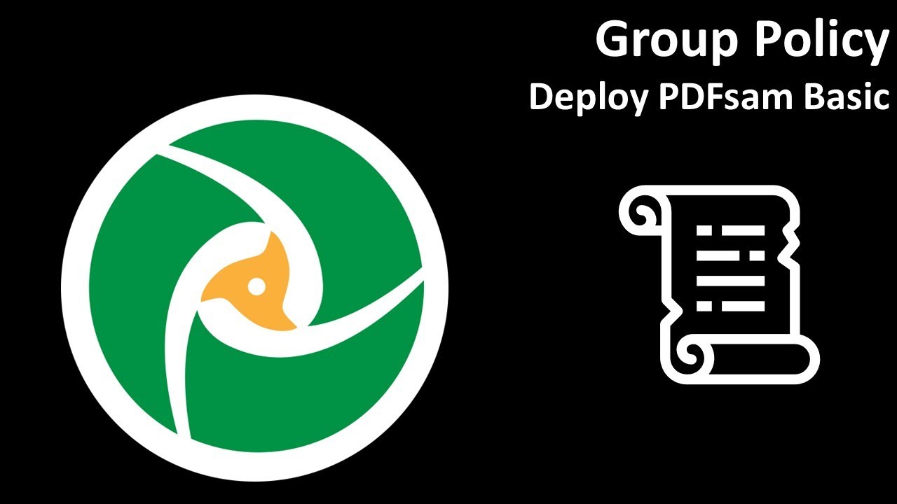 Group Policy: Deploy PDFsam Basic