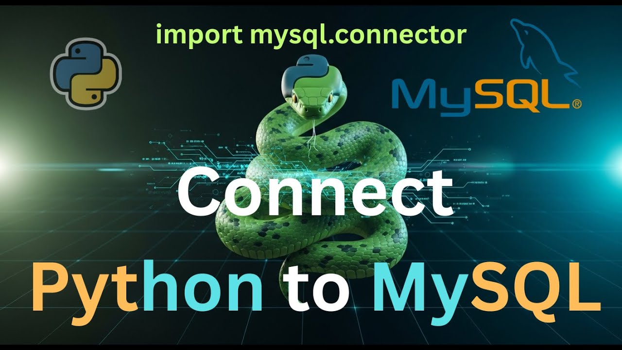 Connect Python to MySQL Database | Complete Tutorial