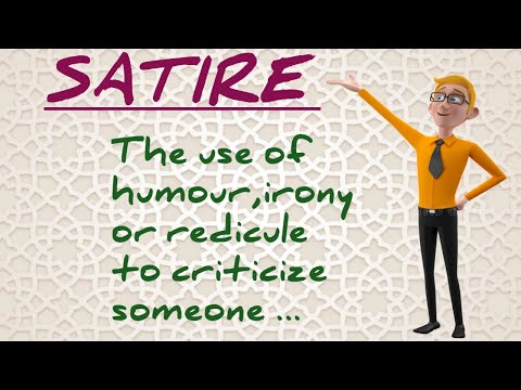 What is Satire definition and its Types in English Literature?