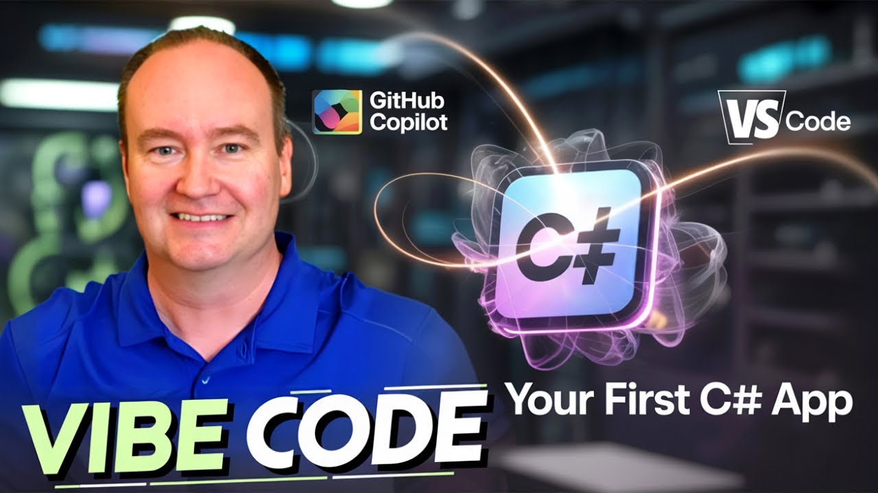 Vibe Code Your First C# App: GitHub Copilot Tutorial in VS Code