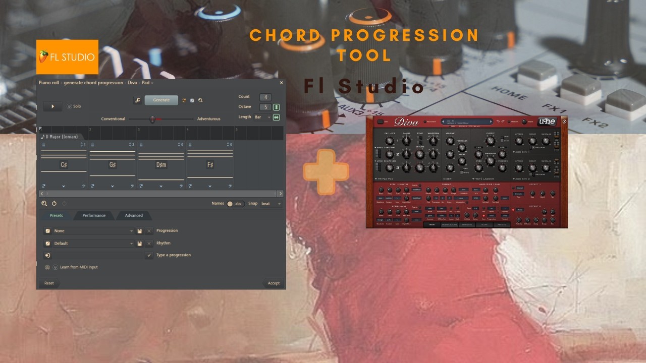 Create Better Chords Fast in FL Studio (Using Diva Analog Dream Patches)