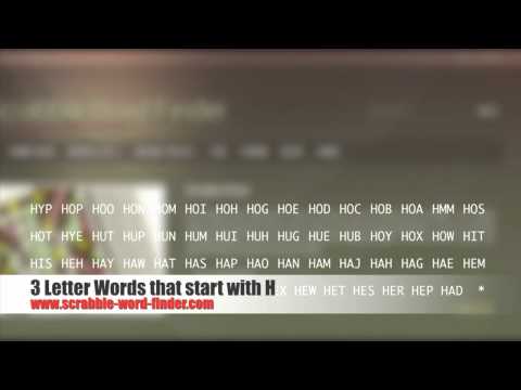 3 letter words that start with H