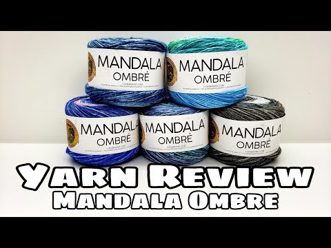 Yarn Review - Lionbrand Mandala Ombre | Bag-O-Day Crochet Video
